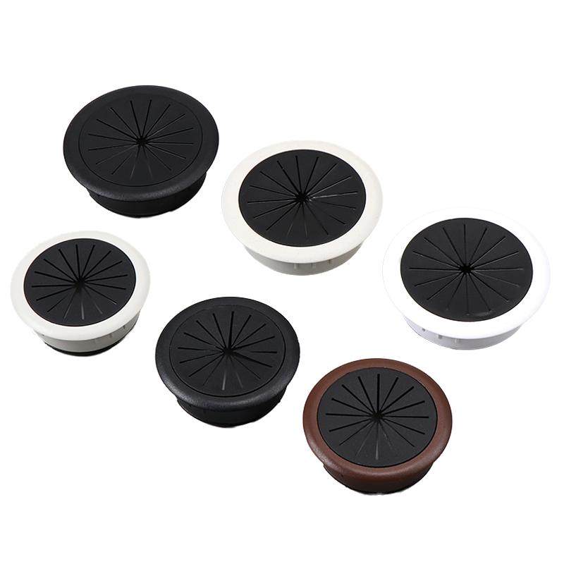 Organisateur de câbles de bureau - Cache-trou pour câbles pour le ...