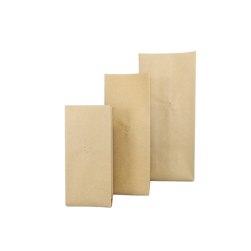 1/4 Pound Coffee Packaging Bag Kraft Paper | Self-Standing Ziplock Bag ...