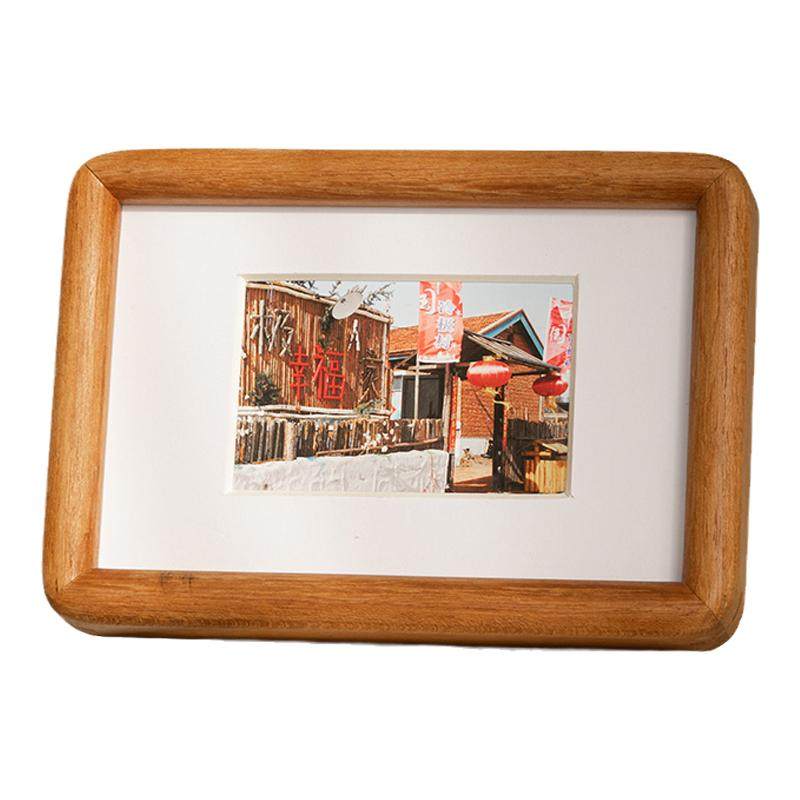 Solid Wood Photo Frame Set - Black Walnut - Rectangle - Peerless ...