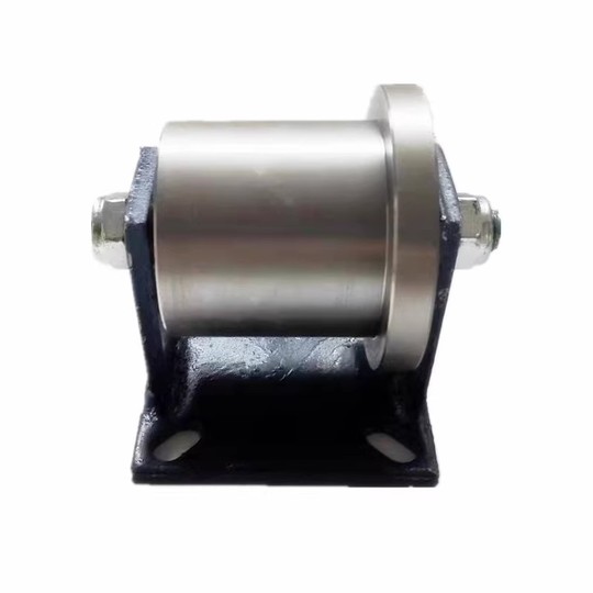 Single-Sided Pulley Cast Steel Track Wheel Channel Steel Wheel Rail ...