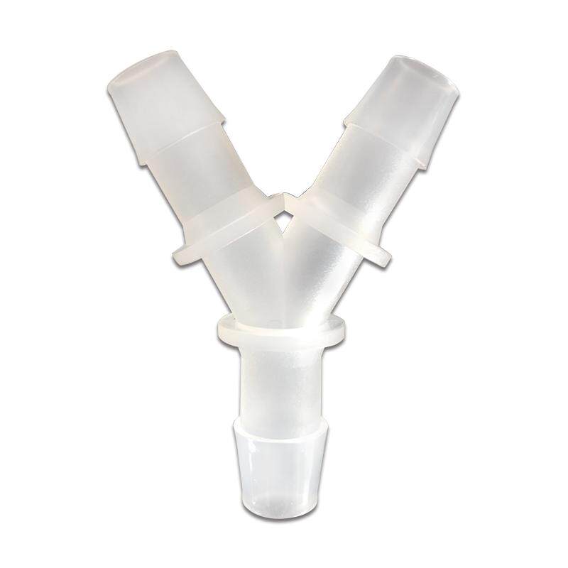 Kamoer Y-Joint PP Plastic Tee Connector - Adaptor Pipa Air Transparan