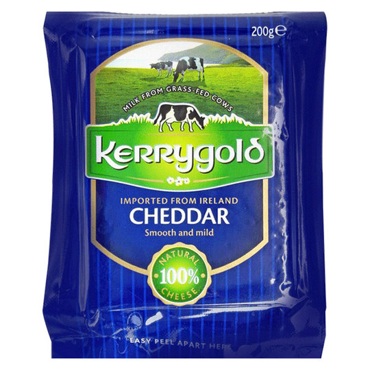 Kerry Mild Cheddar Käse - 200g - Irischer Ursprung