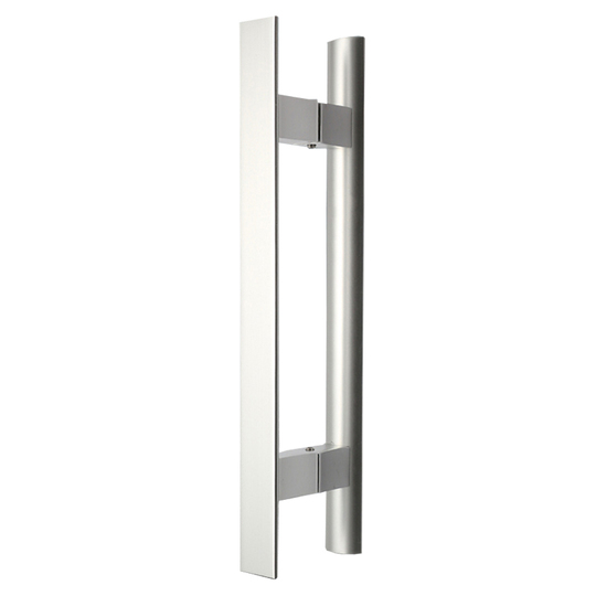 Frameless Glass Door Handle - Aluminum Alloy in Silver, Black, Gold