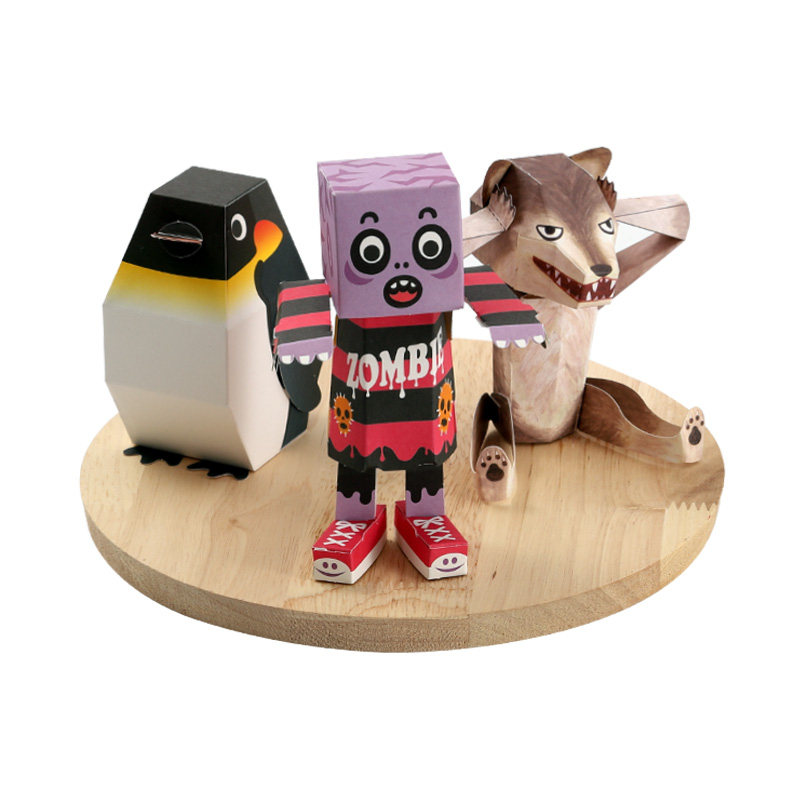 Kaiji 3D Origami Paper Craft Book - Jaws Dropped Model