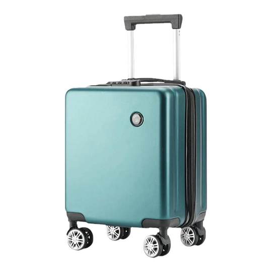 14-Inch Small Trolley Suitcase for Travel, Boarding with Password Lock ...