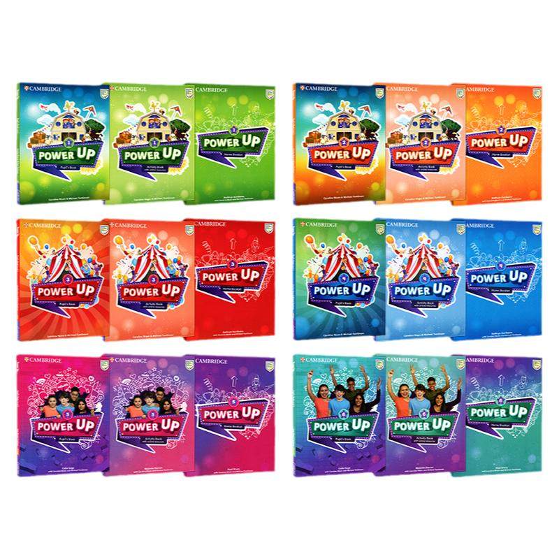 Cambridge Power Up English Textbook Levels 1-6