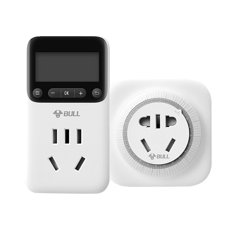 Bull Timing Socket Switch Kitchen Smart Timer Household
