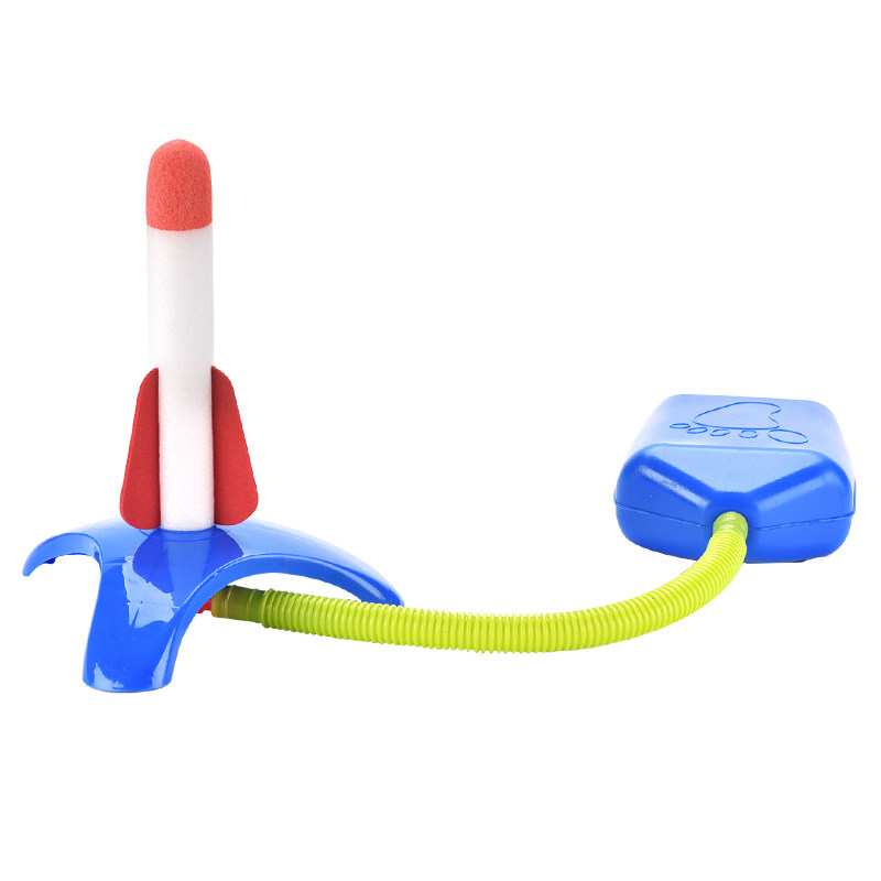 No Light Children's Foot-Step Rocket Launcher Toy Sky-High Cannon ...