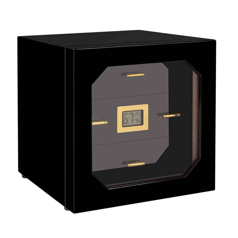 Cigar Box Humidor Home Cigar Humidor Three-Layer Cigar Humidor Set Cigar Display Box Portable