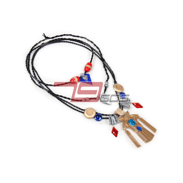 79COS Final Fantasy 14 Gula Hatiya three necklaces hanging chain ...