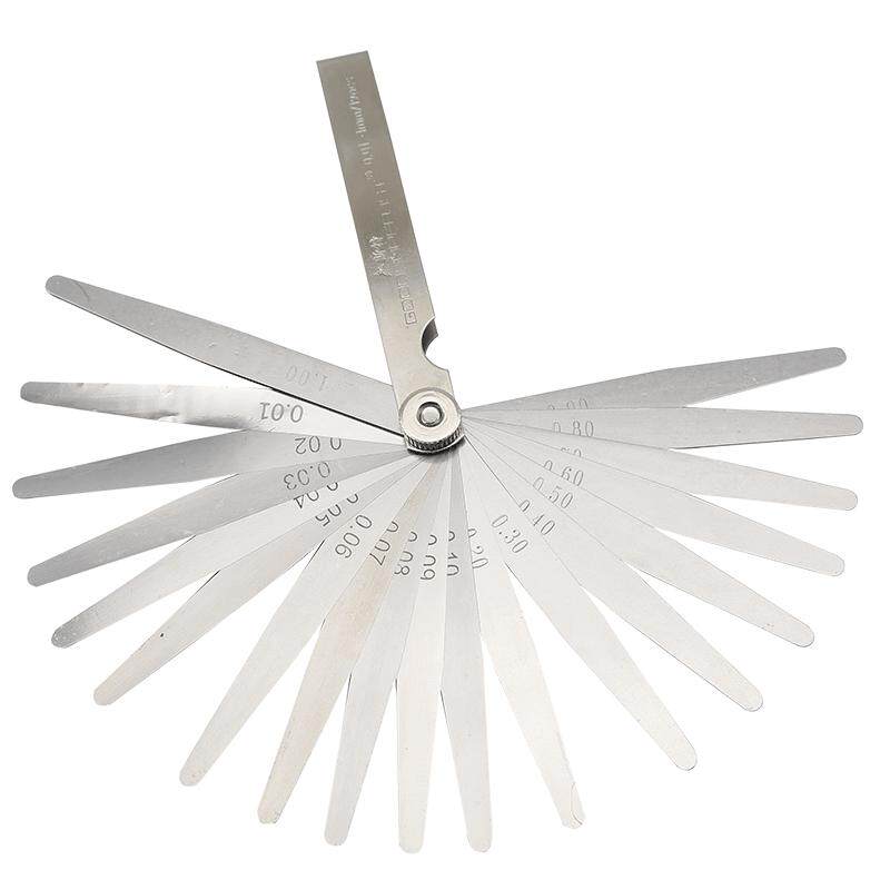Goodsuperjst 304 Stainless Steel Feeler Gauge 0.01-1mm