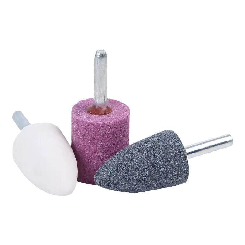 Fy Grinding Wheel Head - Red, White & Brown Corundum - 3mm & 6mm