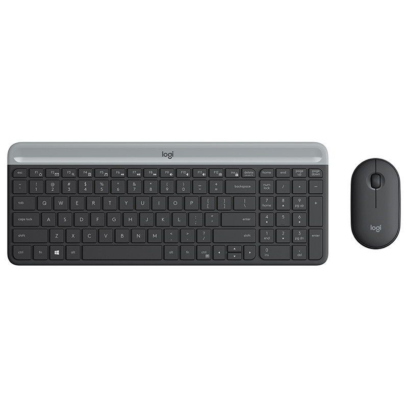 Logitech MK470 Wireless Mouse Keyboard Set - Ideal for Home, Office, and Desktop Use | K580 Key ...