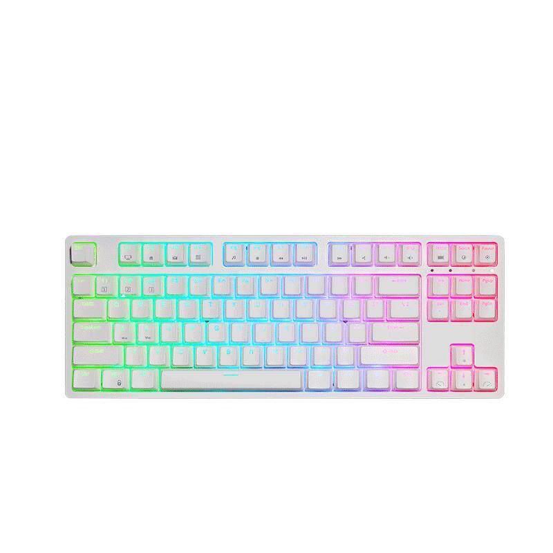 Teclado Mecânico RK87 - Teclado RGB USB para Jogos de 87 Teclas