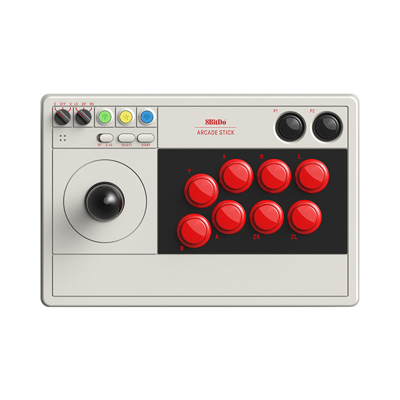 בקר משחקי לחימה אלחוטי 8bitdo Arcade Joystick V3 Bluetooth - PC, Switch ...