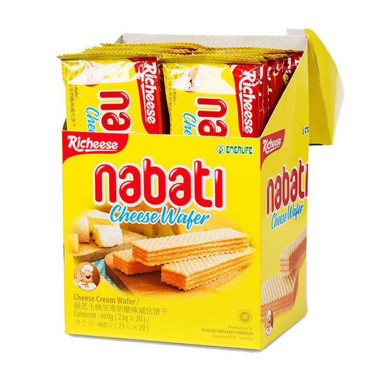 Richeese Naboti Cheese Wafer Biscuits 460g - Indonesian Snack