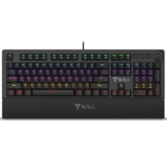Wrangler K200 E-Sports Mechanical Keyboard: Game Dedicated, Green Axis ...