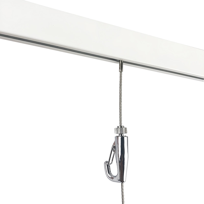 Gallery Picture Hanging Device with Removable Mirror Line Track and ...