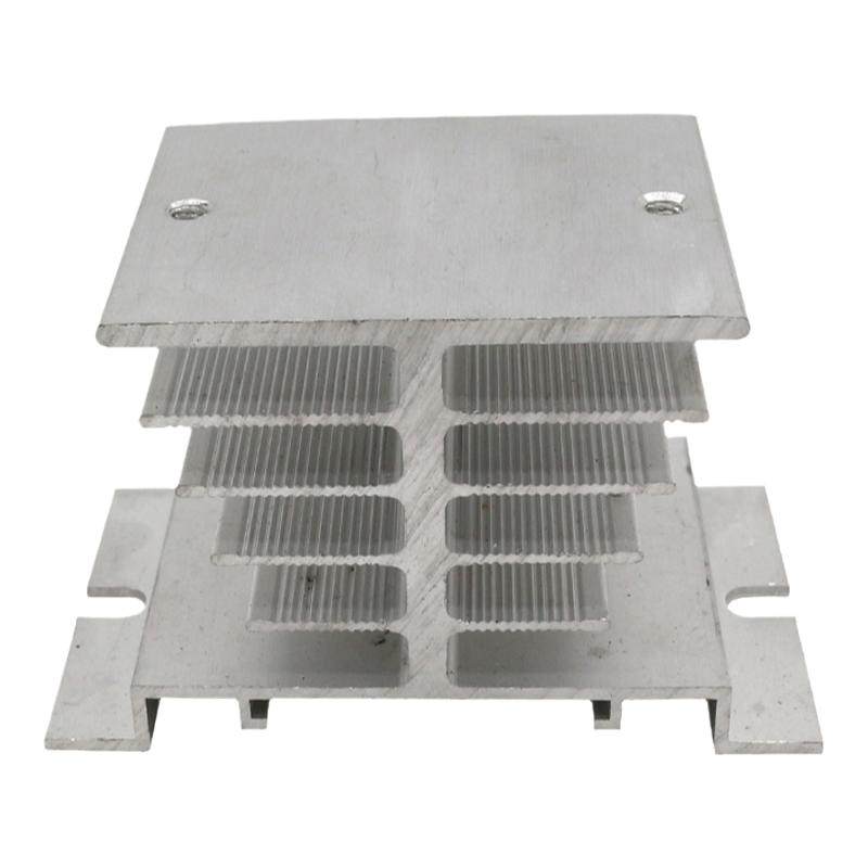 Single-phase solid state relay base ssr-10a25a40a radiator rail heat sink base aluminum profile i-50
