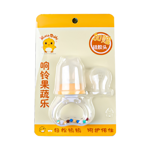 Chicken cady bell fruit and vegetable fun baby toddler free silicone ...