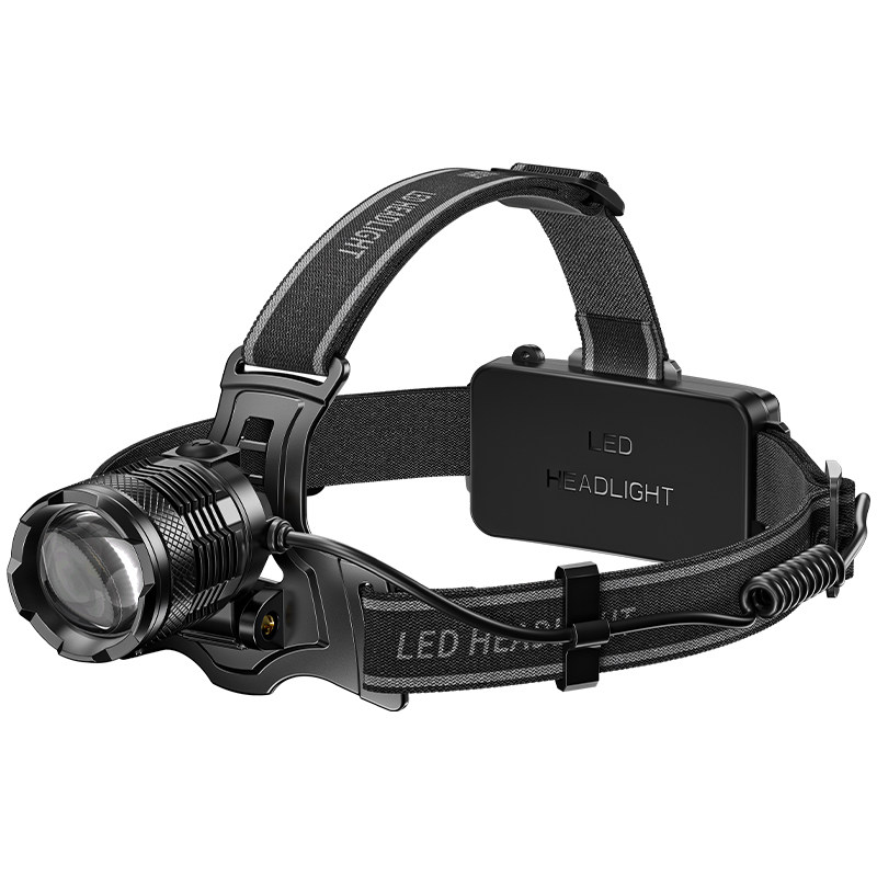 Rechargeable LED Headlight - Strong Light Sensor - Outdoor Fishing ...