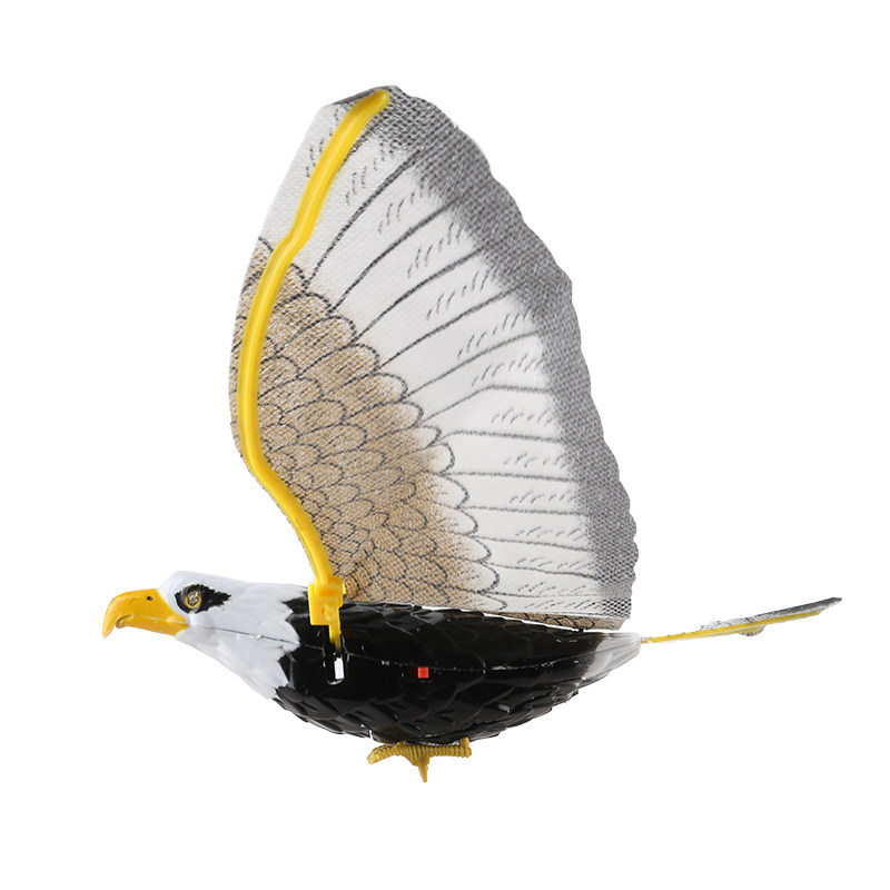 Simulation Hanging Wire Bird Toy | Flying Eagle Parrot with Light and ...