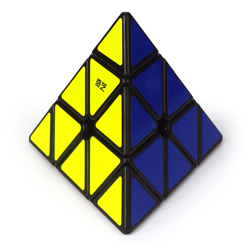 Qiyi QY3043 Pyraminx Magnetic Speed Cube - ปริศนาลูกบาศก์รูบิคสามเหลี่ยม