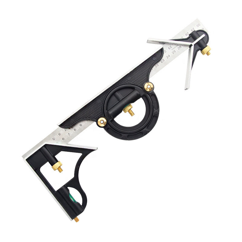 Regla Triangular Universal Ns - 90/180 Grados, Acero Inoxidable