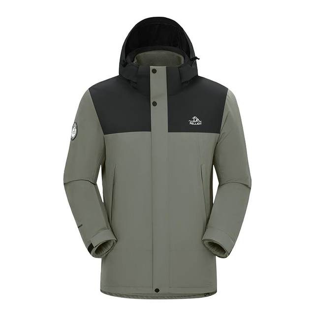 Pelliot original stone outdoor jacket for men and women 2024 new three ...