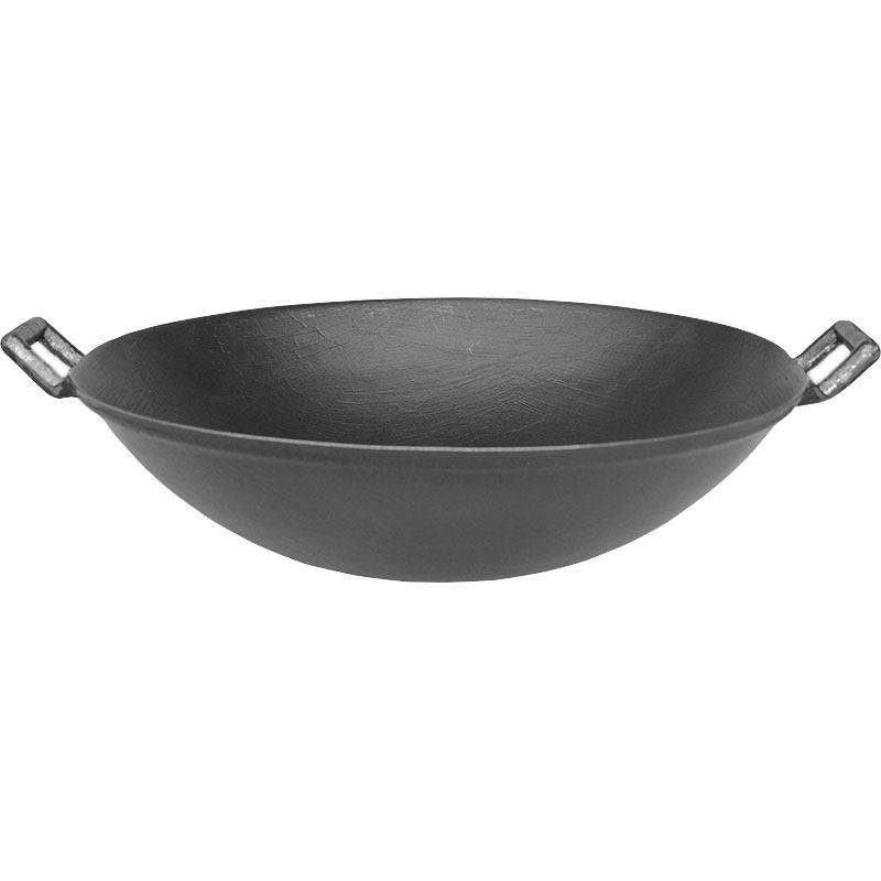 Luchuan Cast Iron Wok - 30cm Traditional Round Bottom - No Coating