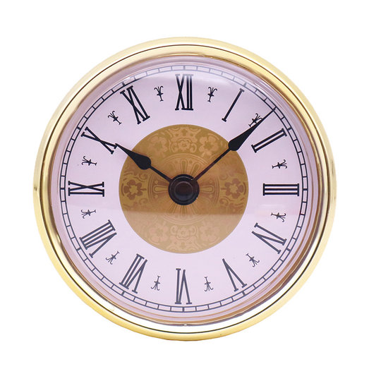 Simple Modern Living Room Decor Quartz Table Clock - Crystal Bell Design