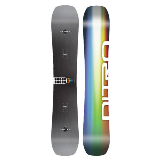 Nitro Optisym Rainbow Snowboard 2223 - Men's Park Veneer