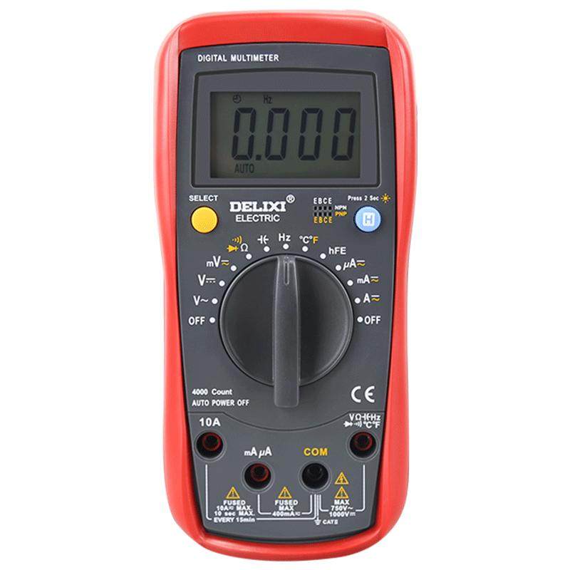 Delixi Multimeter - Automatic Clamp Smart Small Portable Digital High ...
