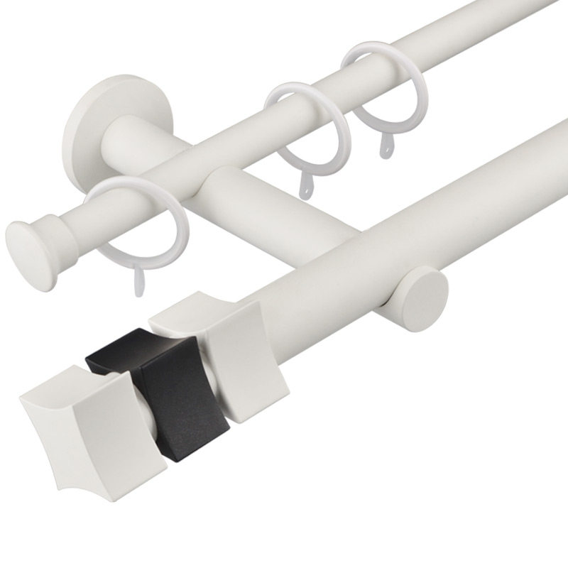 Zhishang Rubik's Cube Nordic Simple Curtain Roman Rod