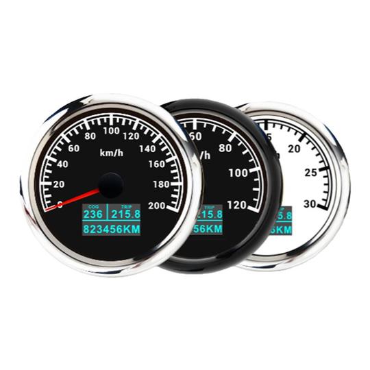 Speedometer GPS 3-in-1 Universal - Pengukur Digital Mobil/Yacht/Truk
