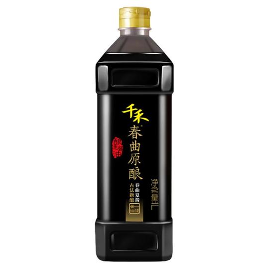 Qianhe Chunqu Brewed Light Soy Sauce 1L - Stir-Fry, Salad & Dip
