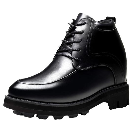 Secretly High Men's Height Increasing Shoes 15cm Leather Dress Shoes