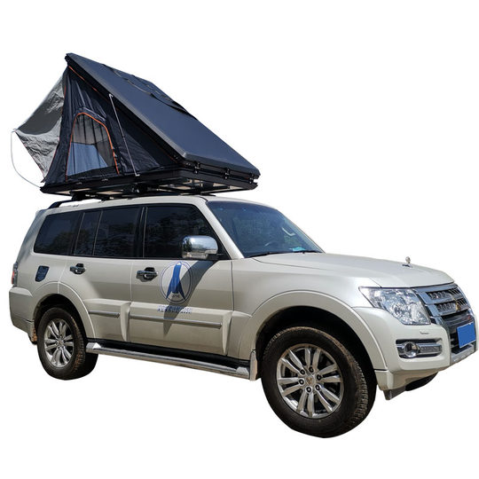 Black Samurai Triangle Roof Tent - Fully Automatic Two-Person Off-Road ...
