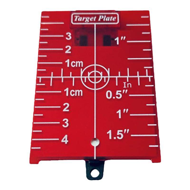 Laser Level Target - Red & Green Beam with Magnetic Plate