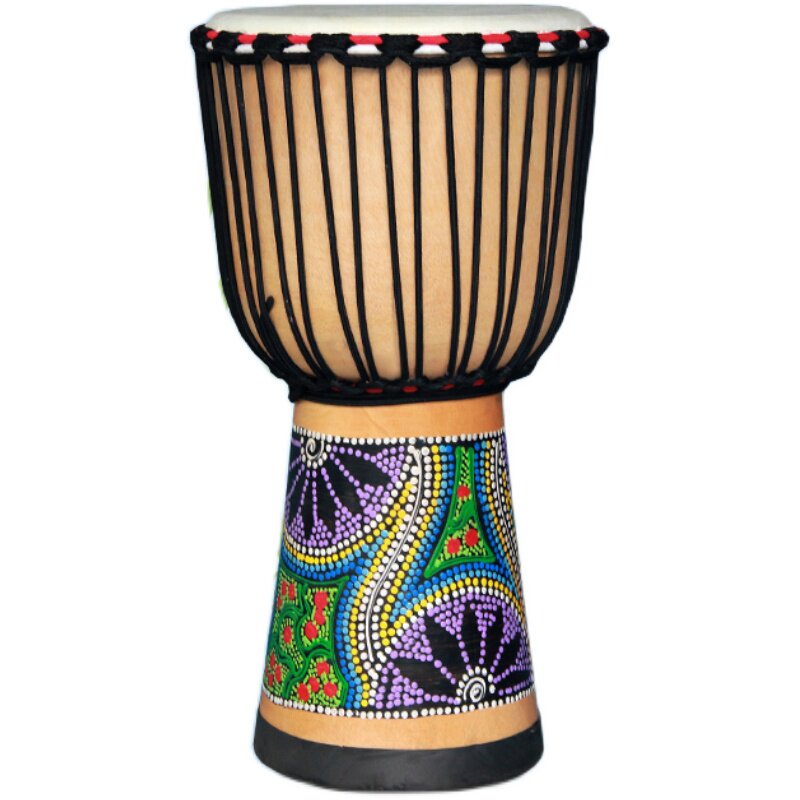 Starwaycheng African Drum - Sheepskin Hand Drum - 12 Inch