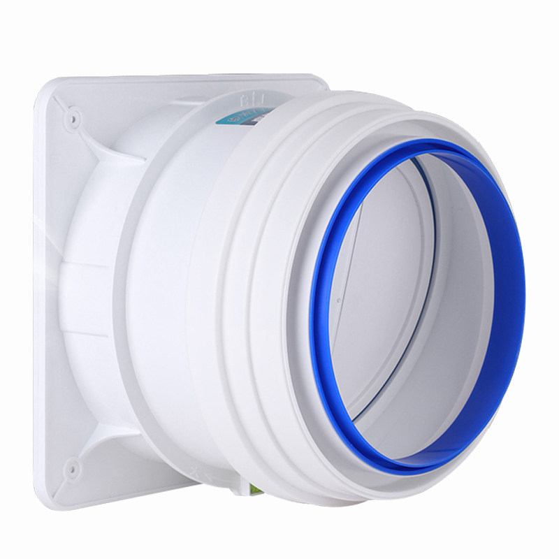 Kitchen and Bathroom Check Valve for Range Hoods and Smoke Exhaust Pipes