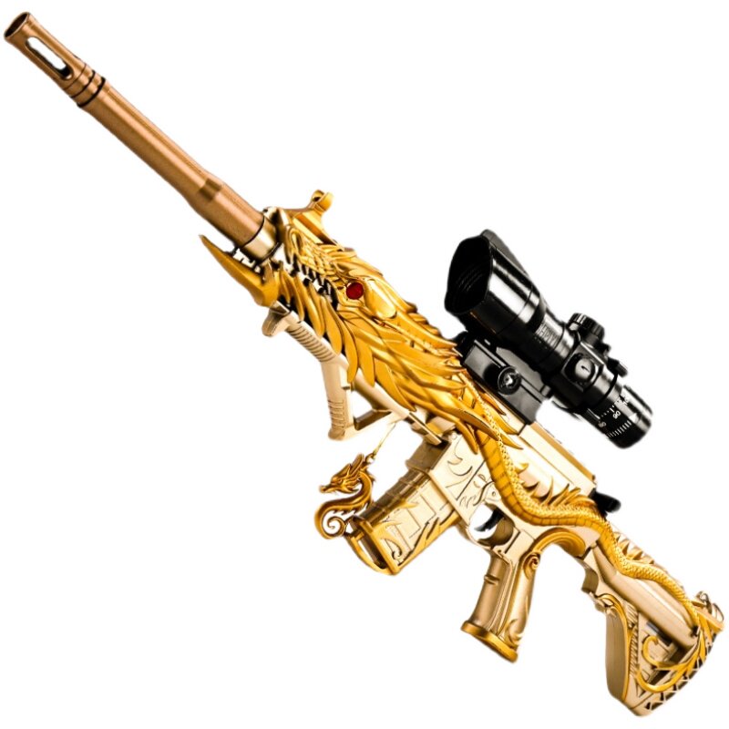 Five-Claw Golden Dragon Soft Bullet Gun - M416 Little Boy Toy Gun ...