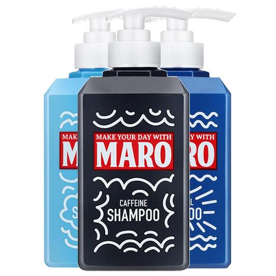 Maro Anti-Dandruff Shampoo for Men - Japanese Oil Control - 2 Pack