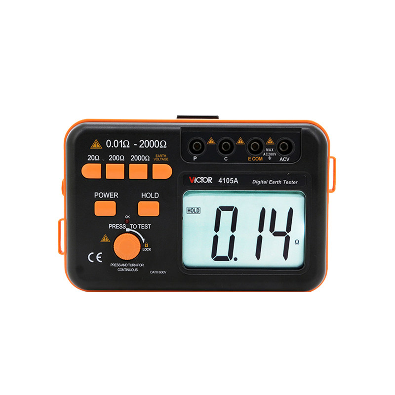 Victor Vc60b+ 500V/1000V/5000V Digitaler Isolationswiderstandsmesser