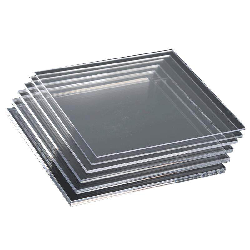 Transparent Acrylic Board Organic Advertising Handmade Plastic Display ...