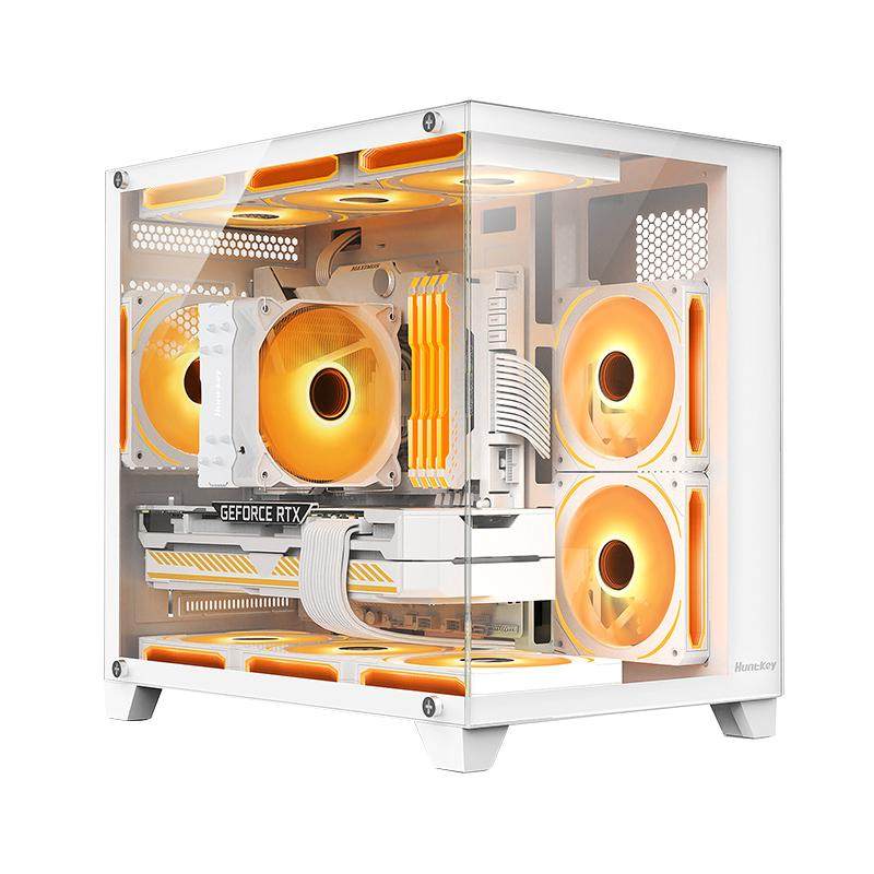 Huntkey V320/V350 Panoramic Column-Free Sea View Room Computer Chassis ...