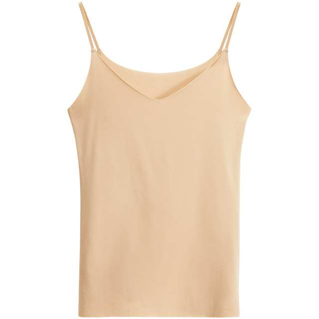 Luxury STW Modal camisole women's summer thin seamless inner top V-neck ...