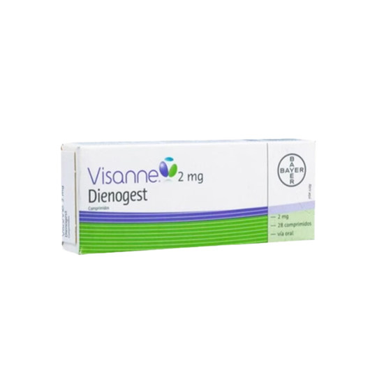 Visanne Dienogest Tablets - Endometriosis Treatment 2mg*28 Capsules/Box