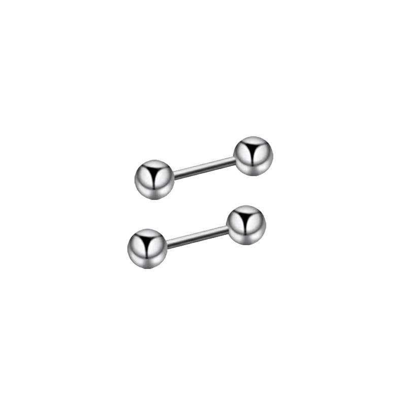 925 Silver Star Moon Cloud Universe Piercing Ring for Couples