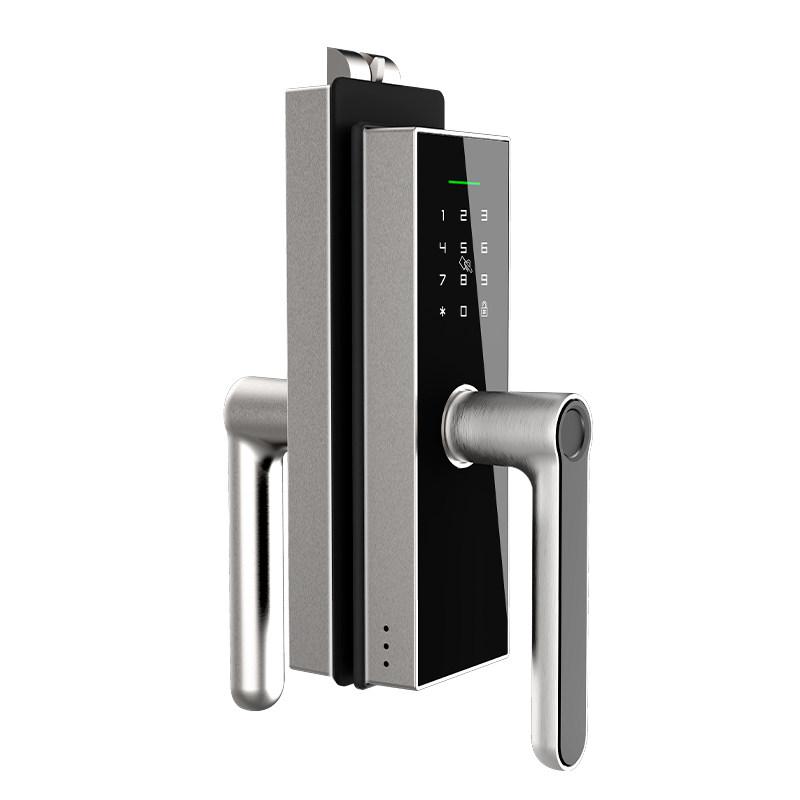 Glass Door Password Lock - Office Partition Fingerprint Smart Lock for ...